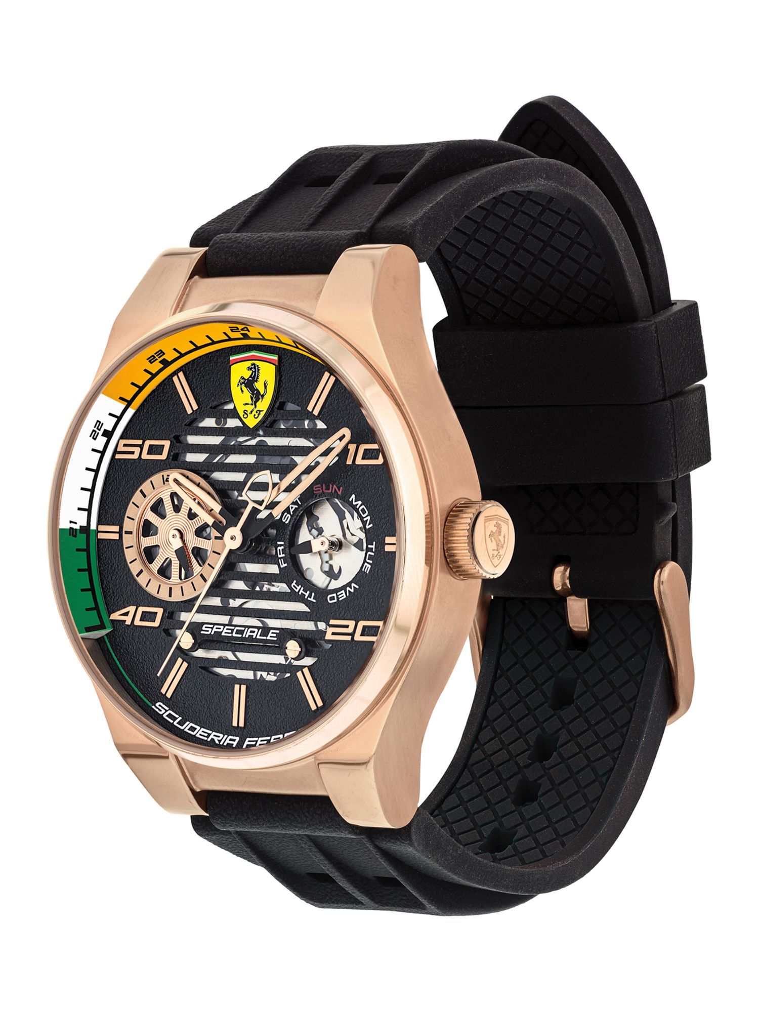 Buy Scuderia Ferrari Speciale 0830581 Black Dial Analog Watch For Men ...