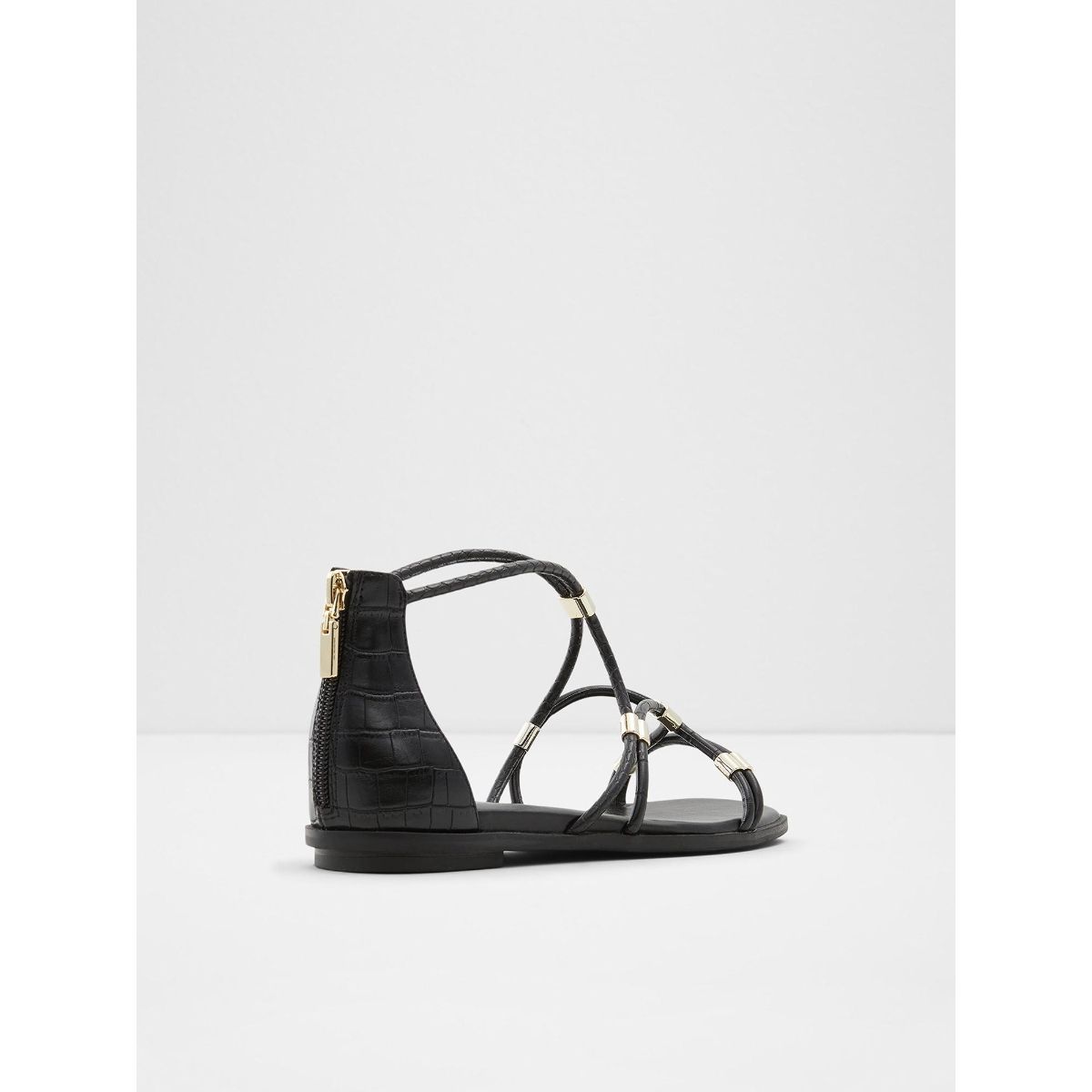 Aldo Solid Black Flats: Buy Aldo Solid Black Flats Online at Best Price ...