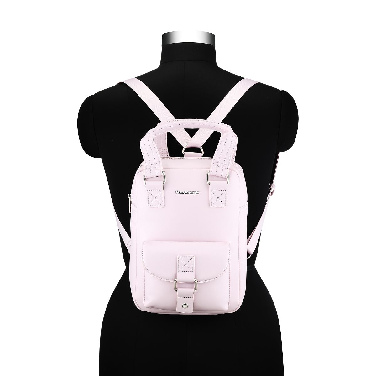 Buy Fastrack Lilac Backpack with Multi Carry Options Online