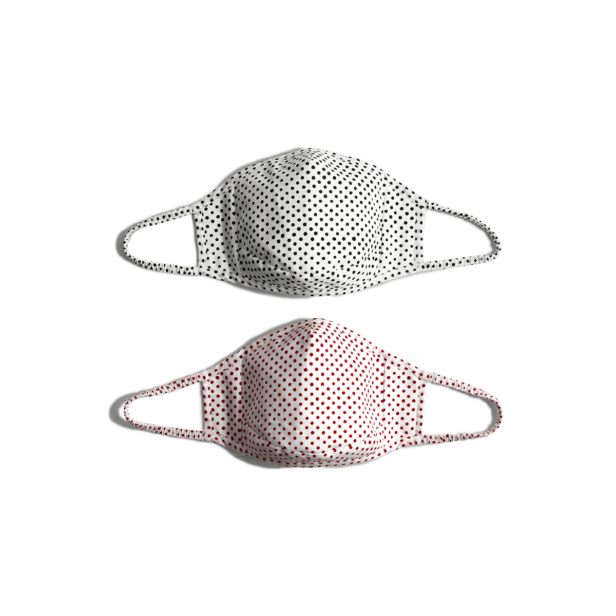 Buy DailyObjects Dainty Polka Loop Mask - Set of 2 Online