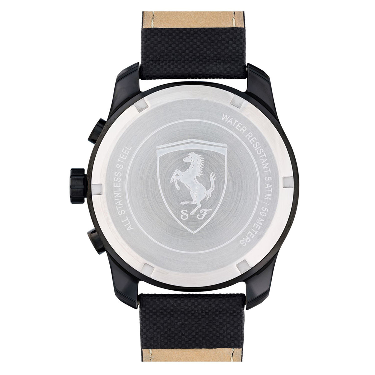 Buy Scuderia Ferrari PRIMATO 0830446 Chronograph Black Dial Watch for ...