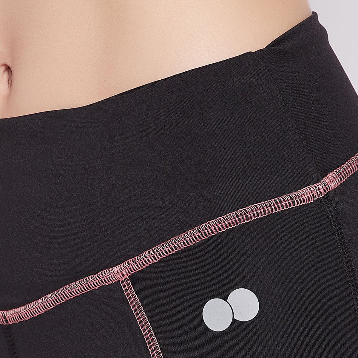 Clovia Snug Fit High Rise Active Tights In Black: Buy Clovia Snug Fit ...