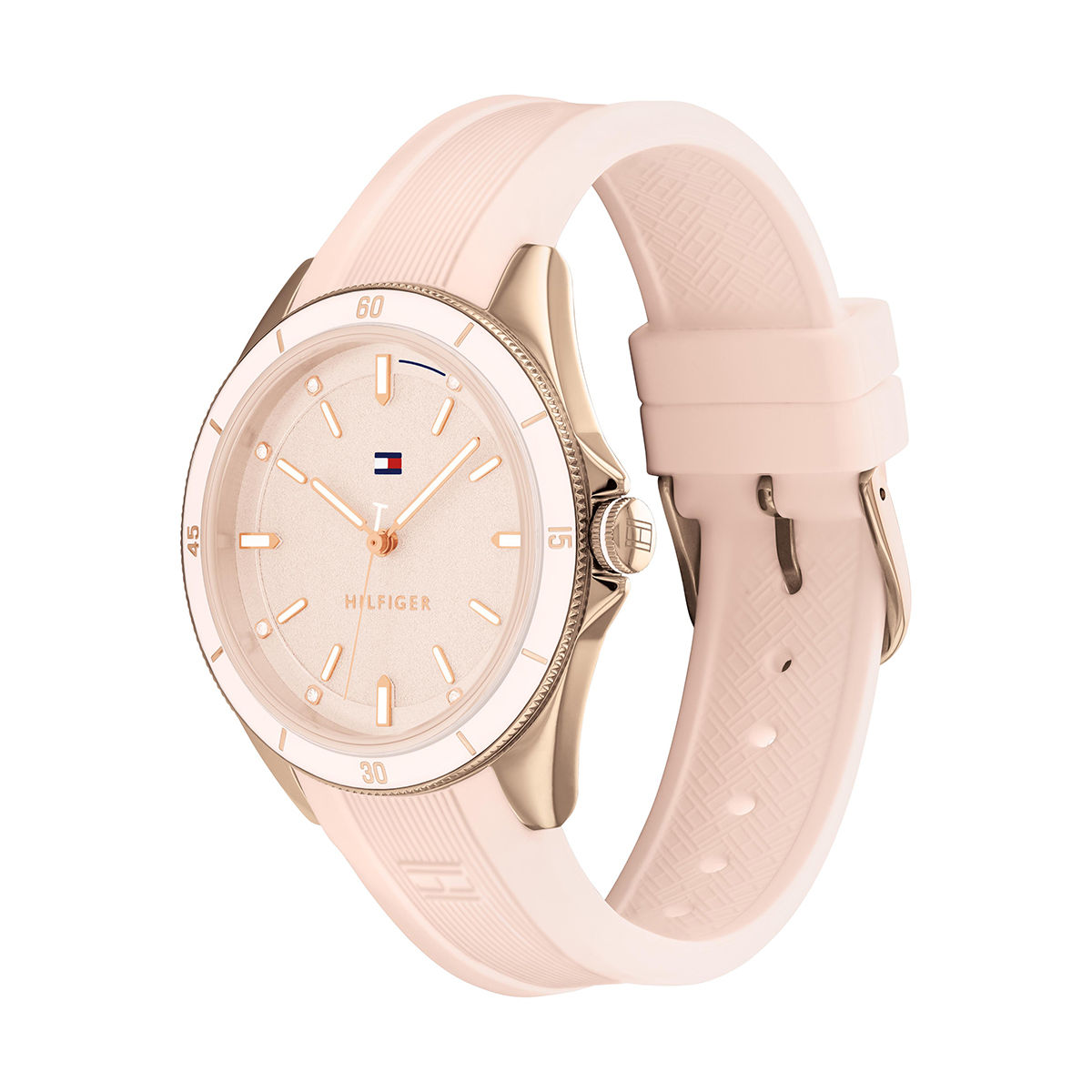 Buy Tommy Hilfiger Women Pink Dial Analog Watch Online