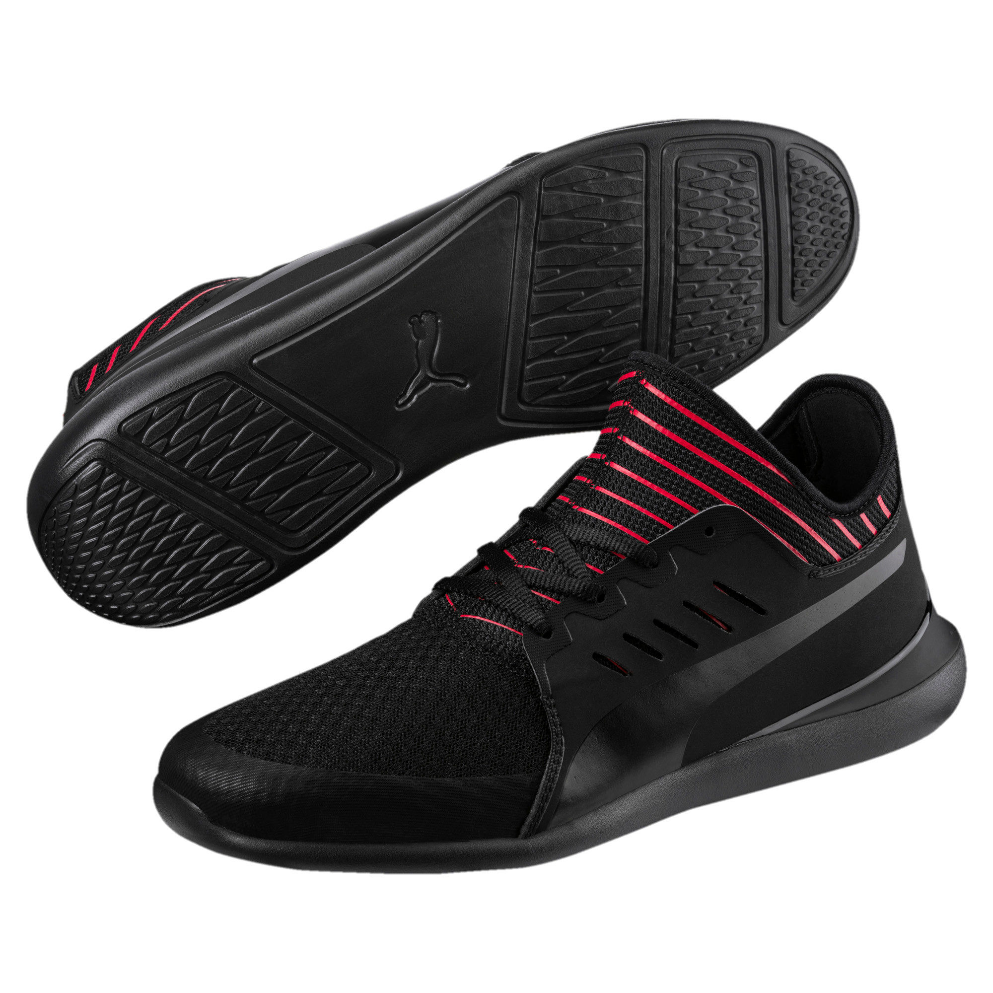 Buy Puma Black Scuderia Ferrari Motorsports Evo Cat Mace Running Shoes ...