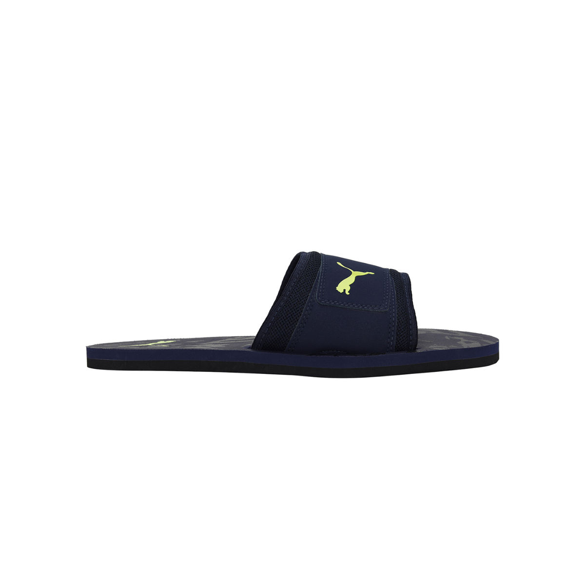Buy Puma Stellar Slide V4 Idp Unisex Blue Sliders Online