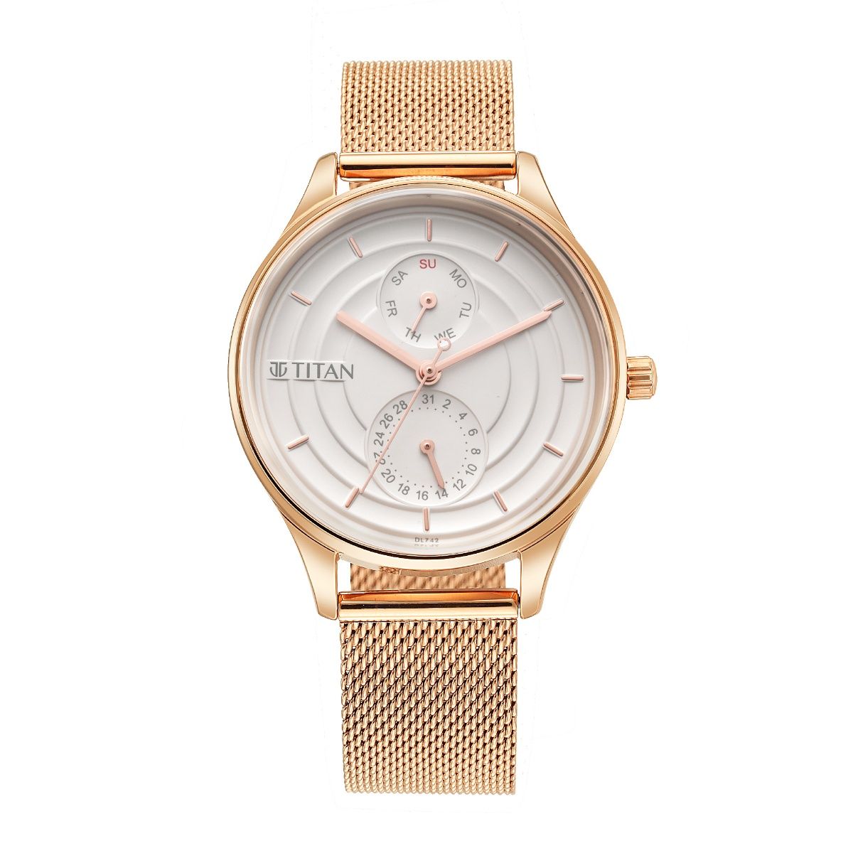 Buy Titan Neo Workwear 2670Wm07 White Dial Analog Watch For Women Online