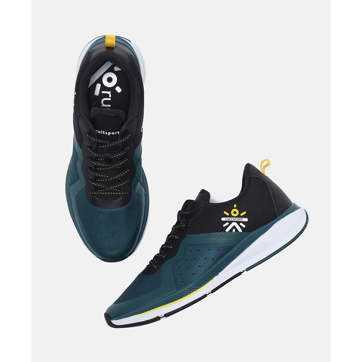 Buy CULT Men Mesh Speedster Teal Running Shoes Online