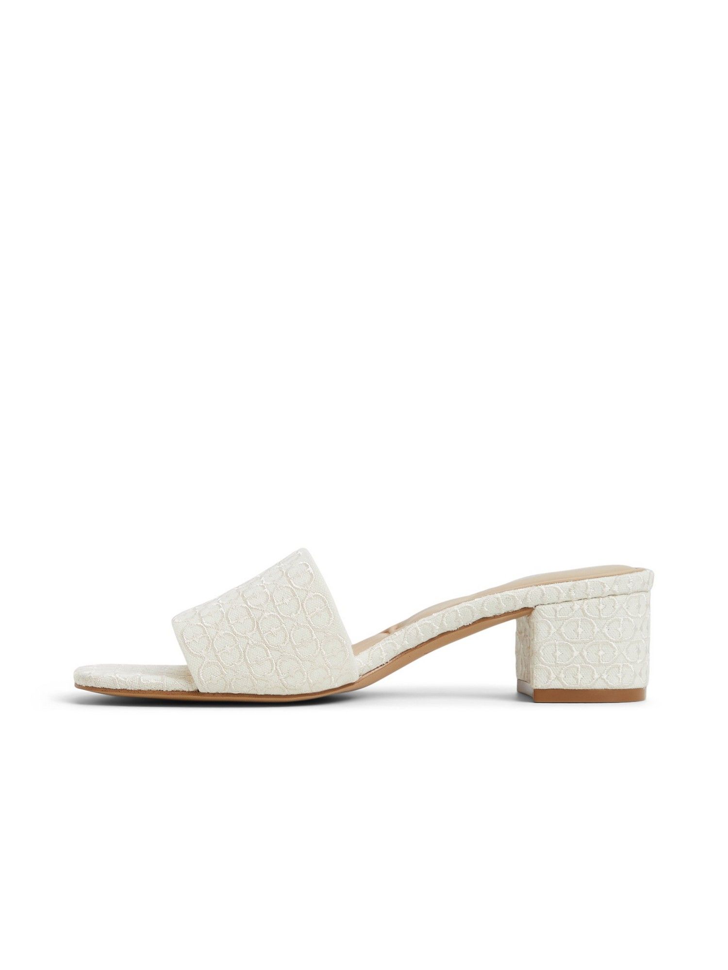 Buy Aldo Claudina-In Womens Cream Block Heels Online