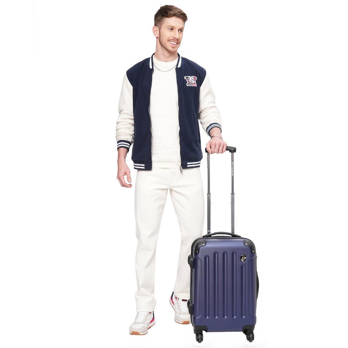 Buy HEYS Revolver Cobalt Color Polycarbonate Material Hard 21" Cabin ...