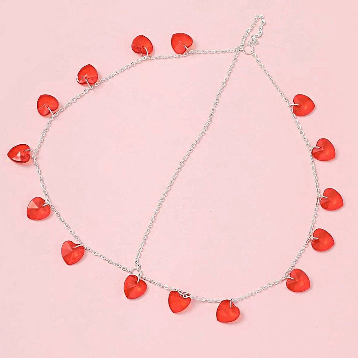 Buy Yellow Chimes Silver Toned Multilayer Head Chain Online