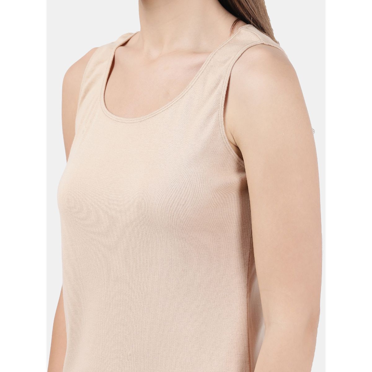 Jockey 1535 Womens Super Combed Cotton Rib Inner Tank Top With ...