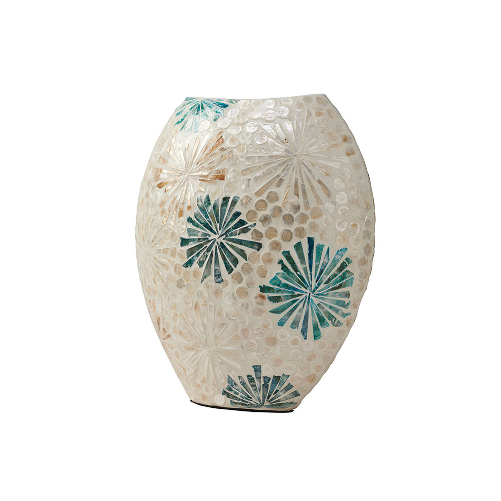 Buy Pure Home + Living Mop Oval Samll Vase Online