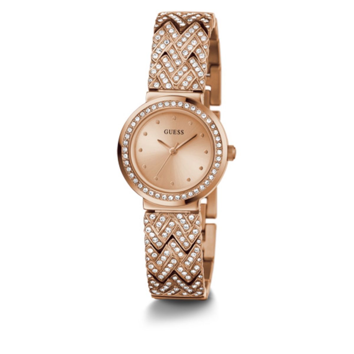 Buy Guess Analog Rose Gold Dial Women Watch-Gw0476L3 Online
