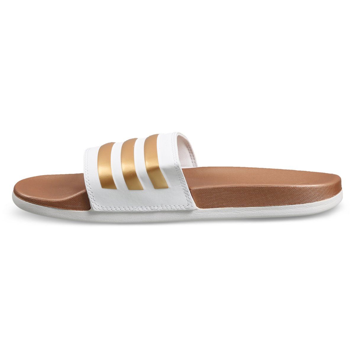 Buy adidas Adilette Comfort White Swimming Sliders Online