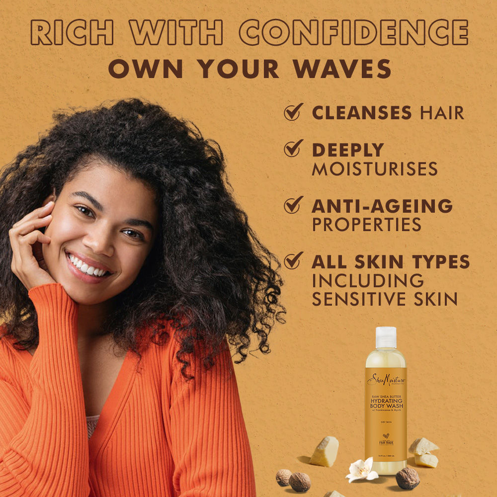 Buy Shea Moisture Raw Shea Butter Hydrating Body Wash Online