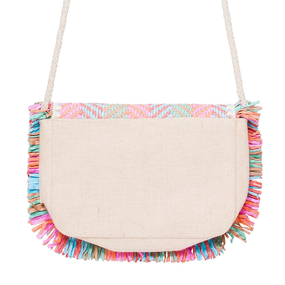 Buy Pipa Bella by Nykaa Fashion Mia Pink and Green Woven Vacay Sling ...