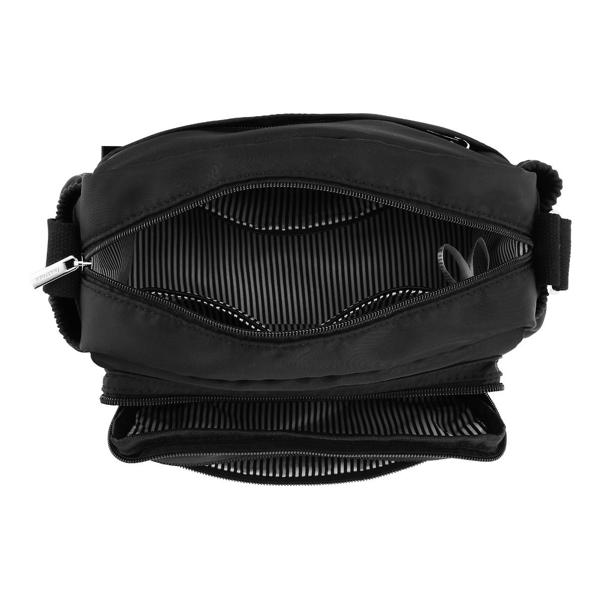 Buy Fastrack Black Nylon Sling Bag (M) Online