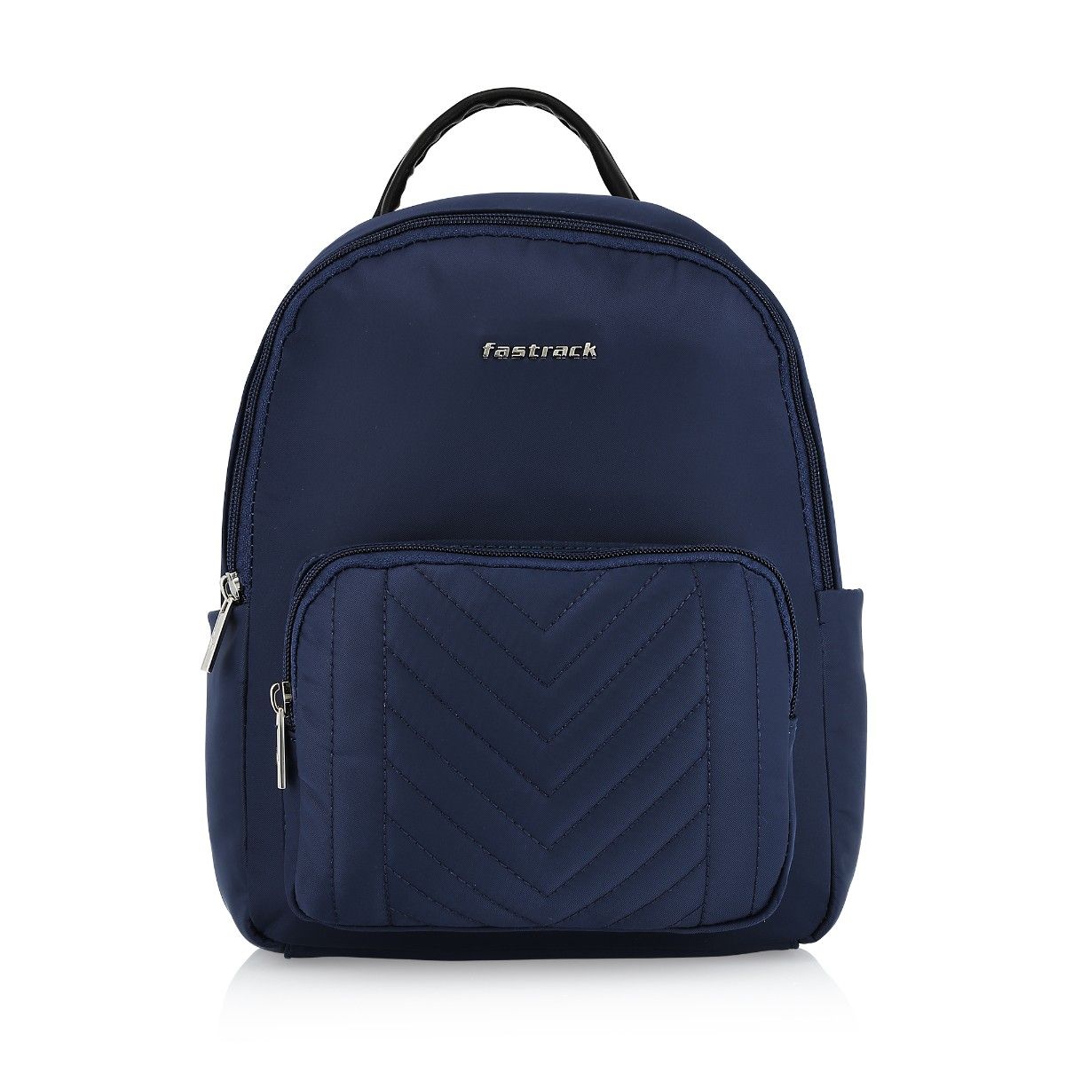 Buy Fastrack Navy Blue Backpack with Multiple Pockets for Women Online