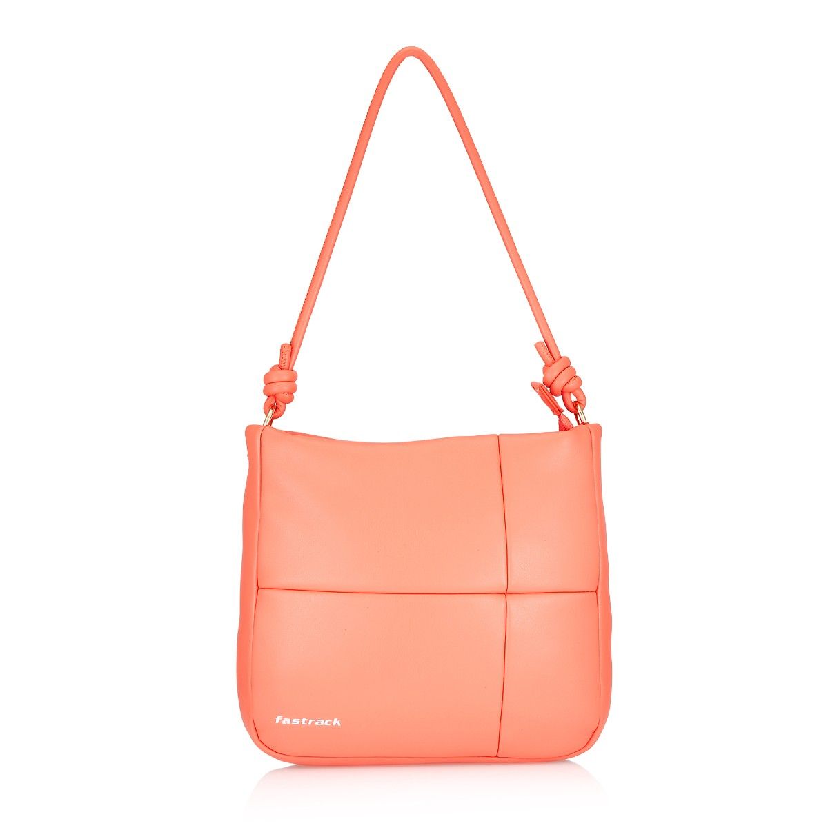 Buy Fastrack Pink Punch Quilted Handbag (M) Online