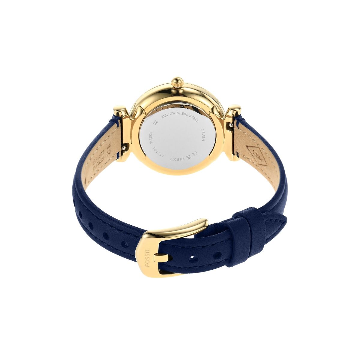 Fossil Carlie Mini Blue Watch Es5017 For Women Buy Fossil Carlie Mini