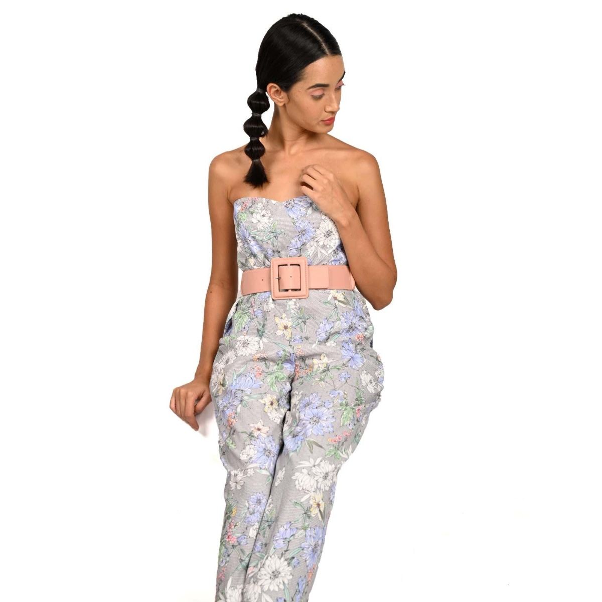 Buy Odette Baby Pink Belt Online