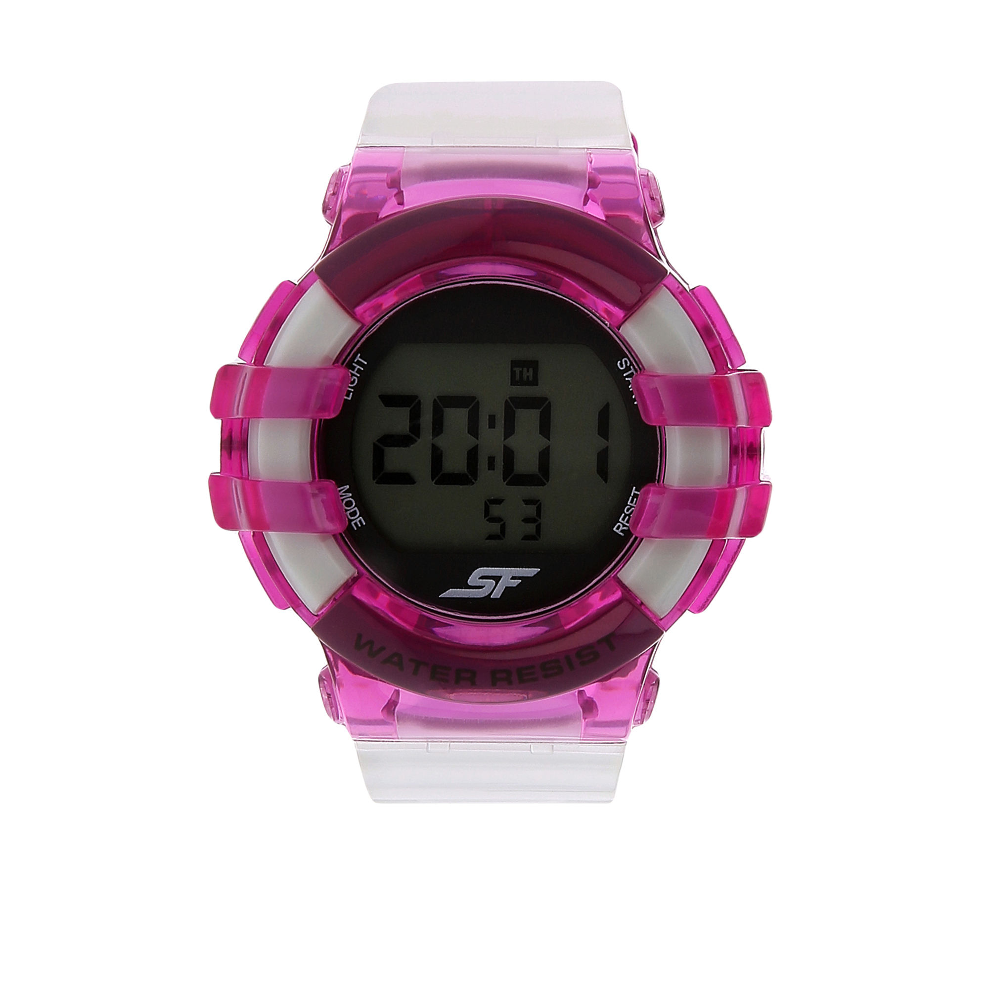 Sonata Grey Dial Translucent Plastic Strap Watch: Buy Sonata Grey Dial ...