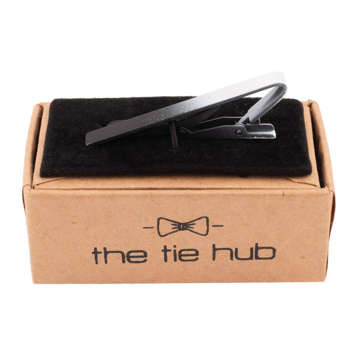 Buy The Tie Hub Classic Matt Finishing Black Tie Pin Online