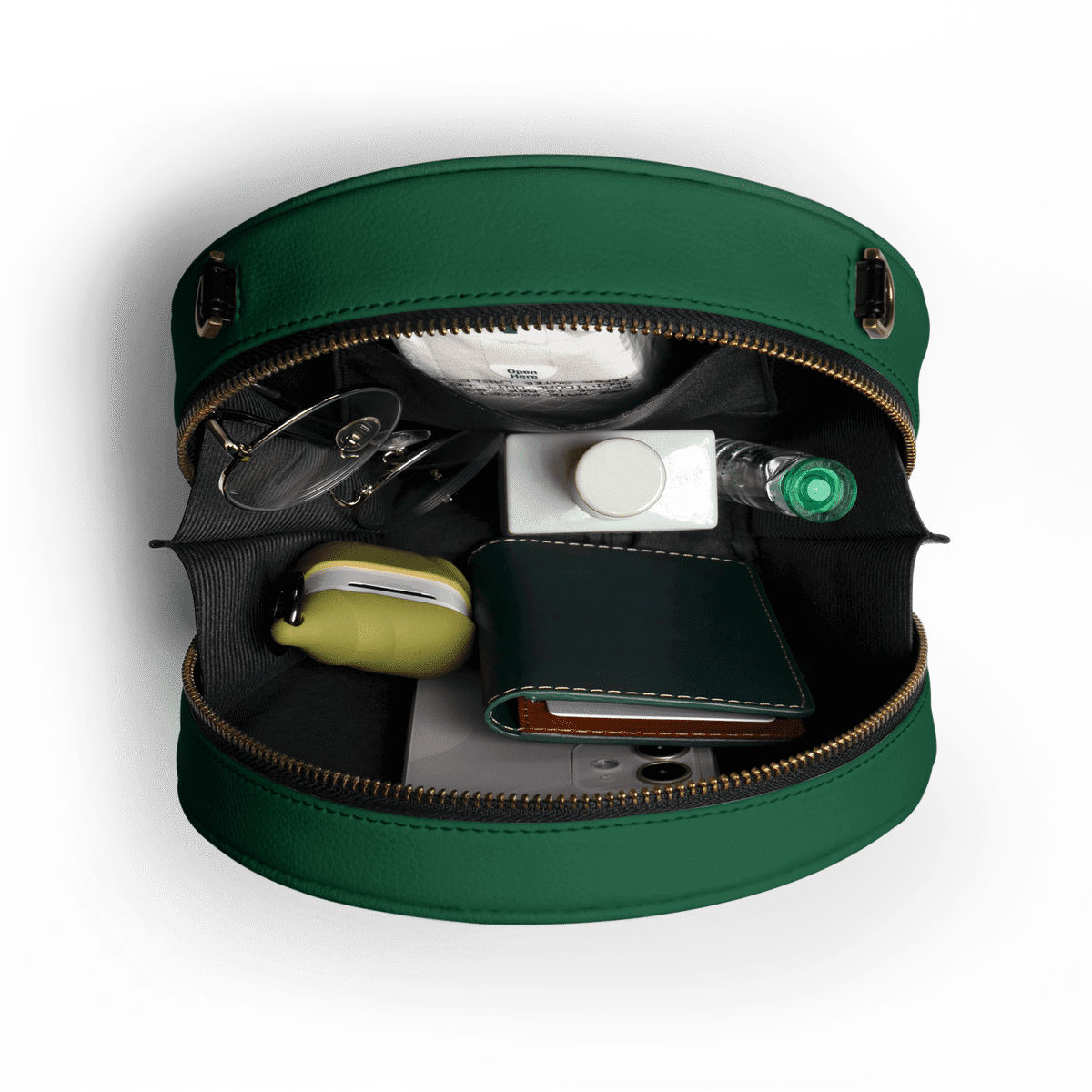 Buy DailyObjects Multi Green Checkerboard Orbis Crossbody Bag Online