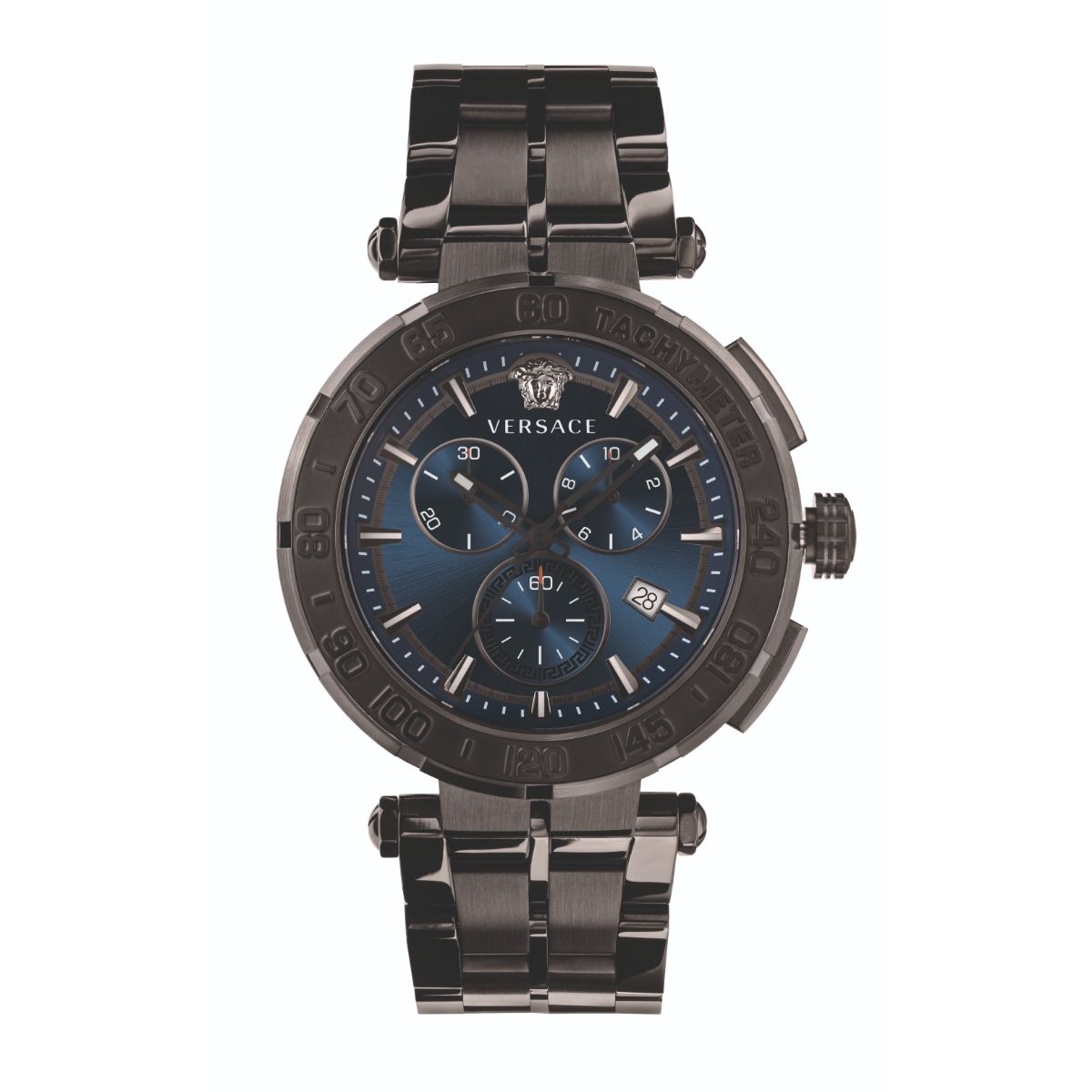 Buy Versace Chronograph Blue Dial Men Watch - VEPM00620 Online