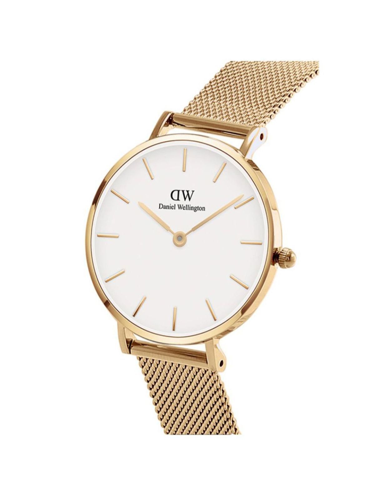 Buy Daniel Wellington Petite Evergold White Dial Watch Online