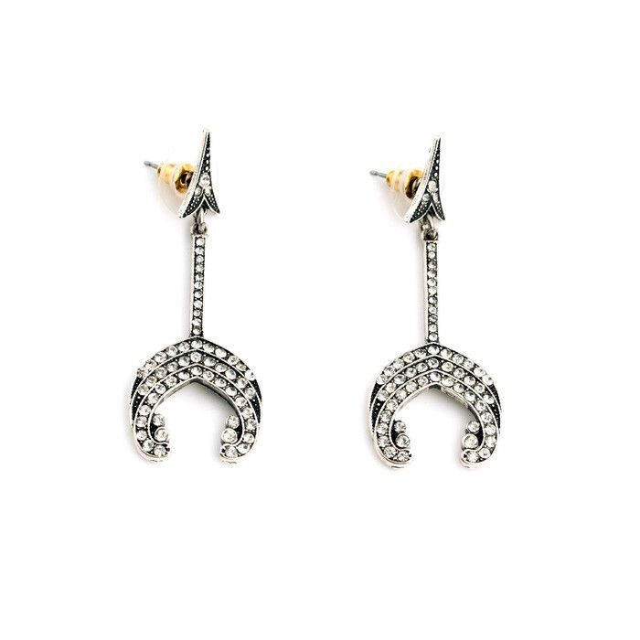 Femnmas Femluxe Love Arrow Earrings Buy Femnmas Femluxe Love Arrow Earrings Online At Best