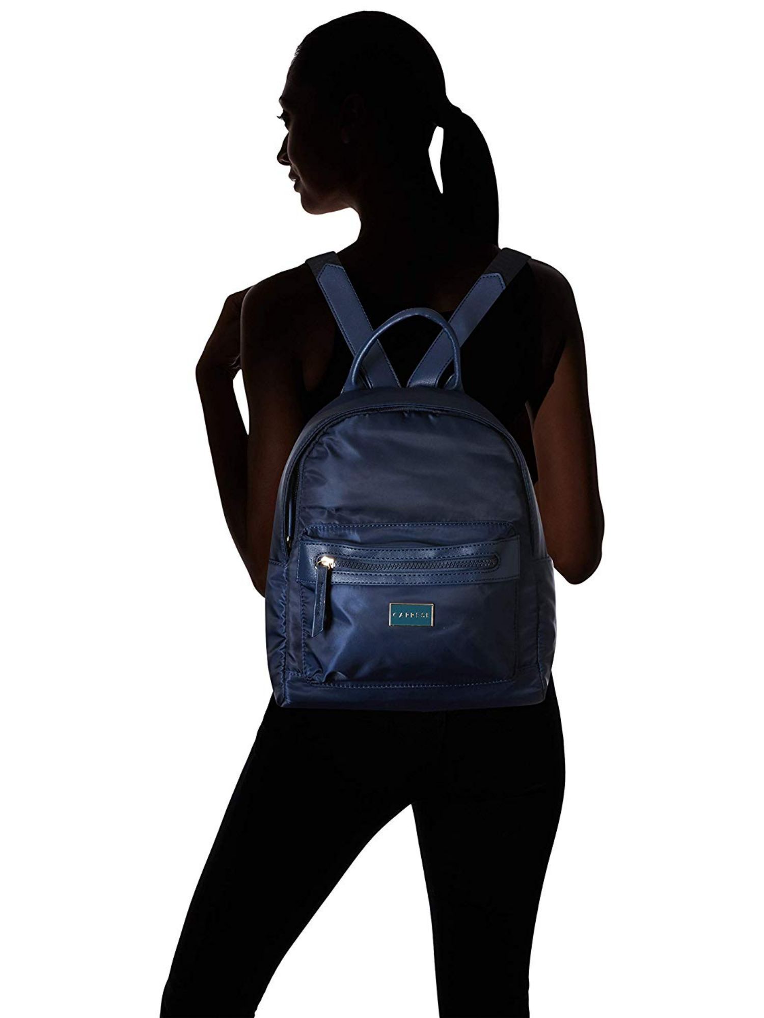 Buy Caprese Cindy Small (E ) Navy Backpack Online