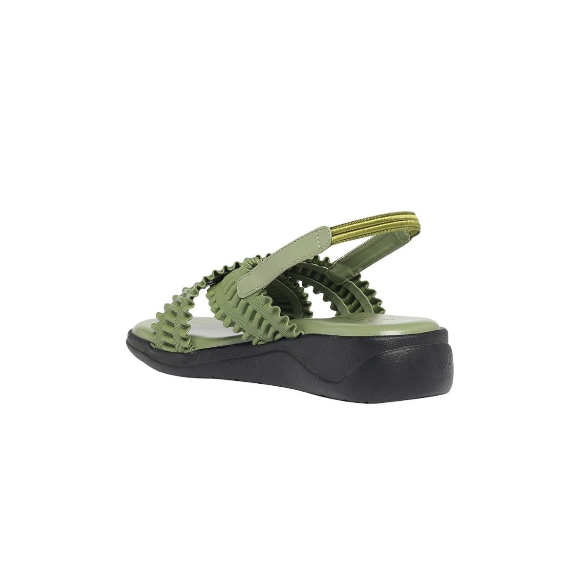 Monrow Solid Or Plain Olive Flats: Buy Monrow Solid Or Plain Olive ...