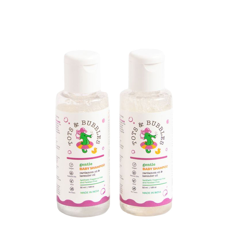 Buy TOTS & BUBBLES Gentle Baby Shampoo (Set of 2) Online