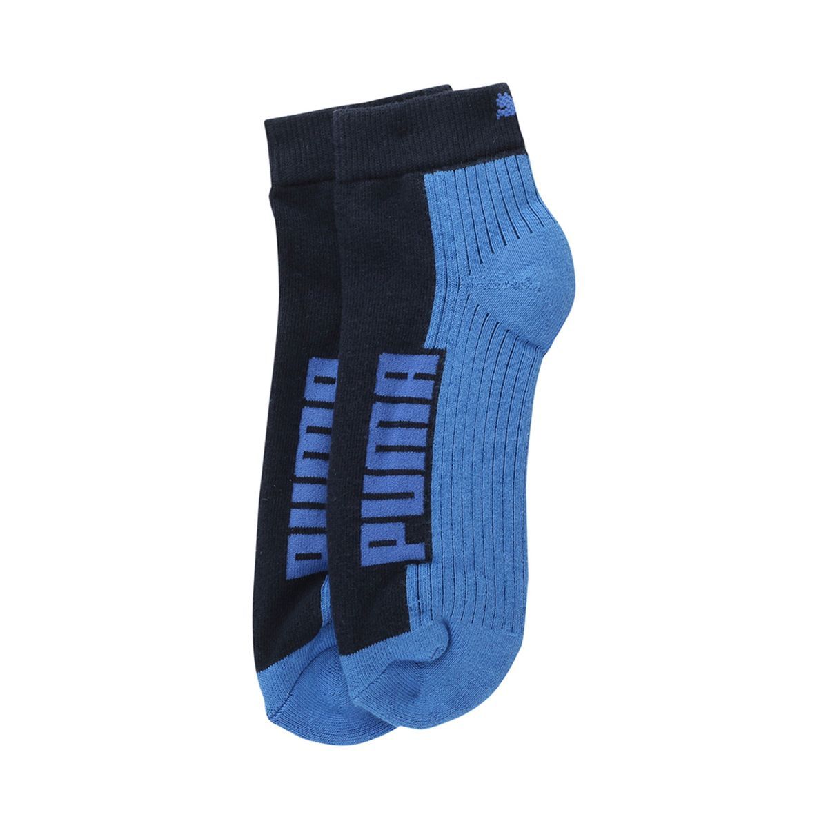 Buy Puma Logo Cushioned Quarter Unisex Socks - Multi-Color Online