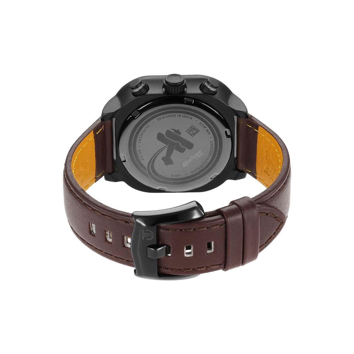 Buy Titan Octane Black Dial Analog Watch For Men (1856NL01) Online