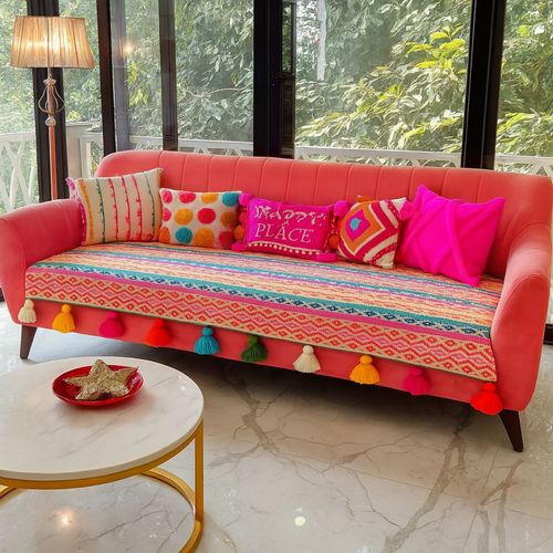colourful sofa covers