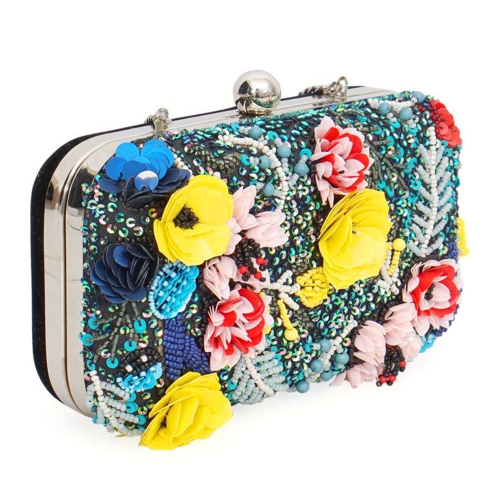 Buy Diwaah Multi-color Party Clutches Online