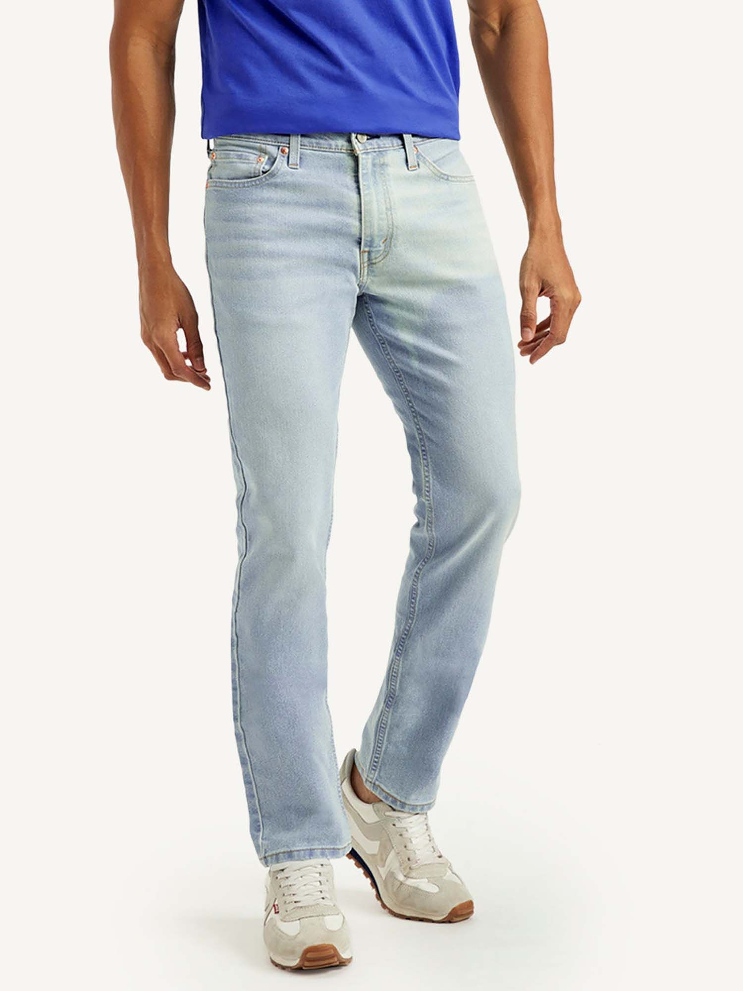 Buy Levi's Mens Light Blue 511 Slim Fit Mid Rise Jeans Online