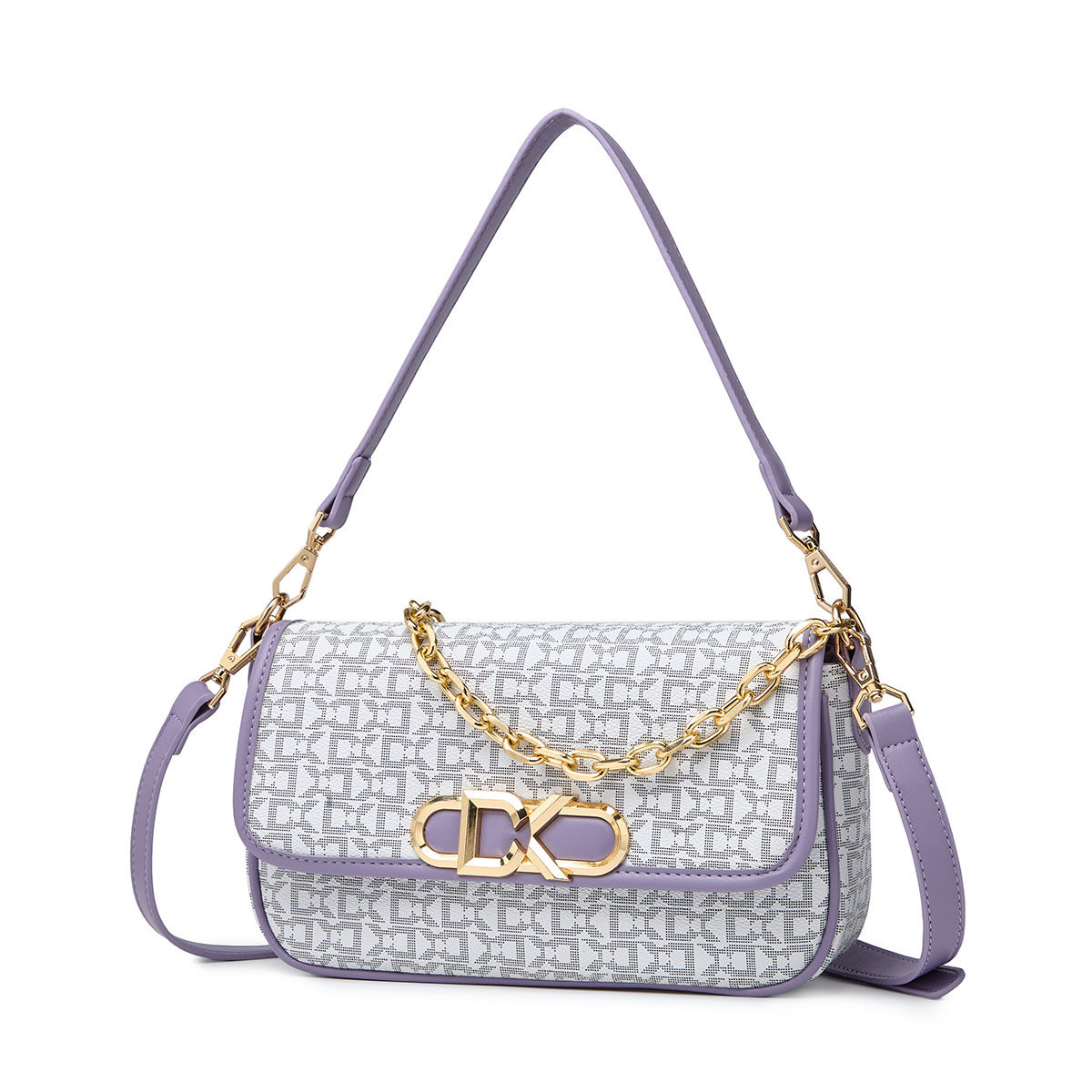 Diana Korr Messi Mini Infinity Lavender Handbag for Women: Buy Diana ...