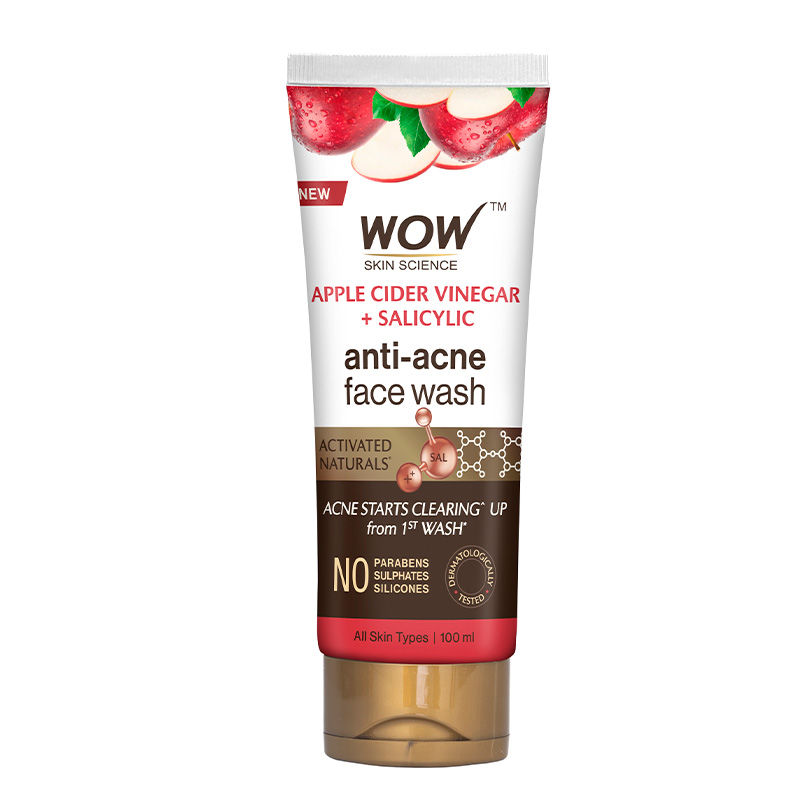 Buy WOW Skin Science Apple Cider Vinegar Face Wash Online