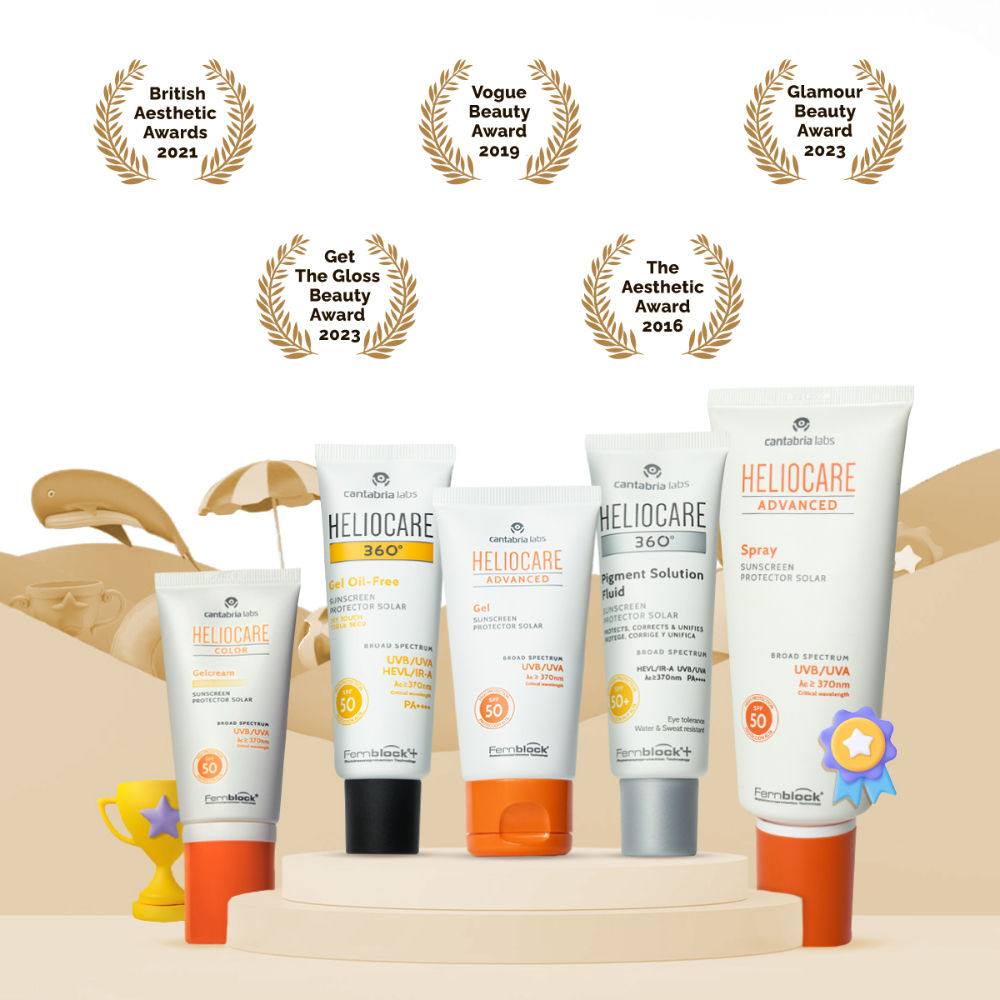 Buy Heliocare Color Gel Cream Tinted Sunscreen SPF 50 Uva & Uvb ...