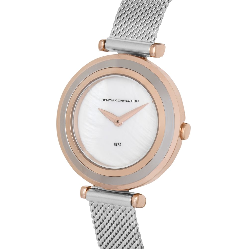 Buy French Connection White Analogue Watch For Women - Fce118rtm Online