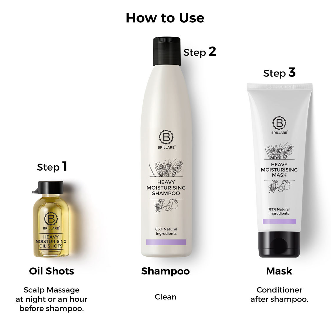 Brillare Professional Heavy Moisturising Treatment Combo: Buy Brillare ...