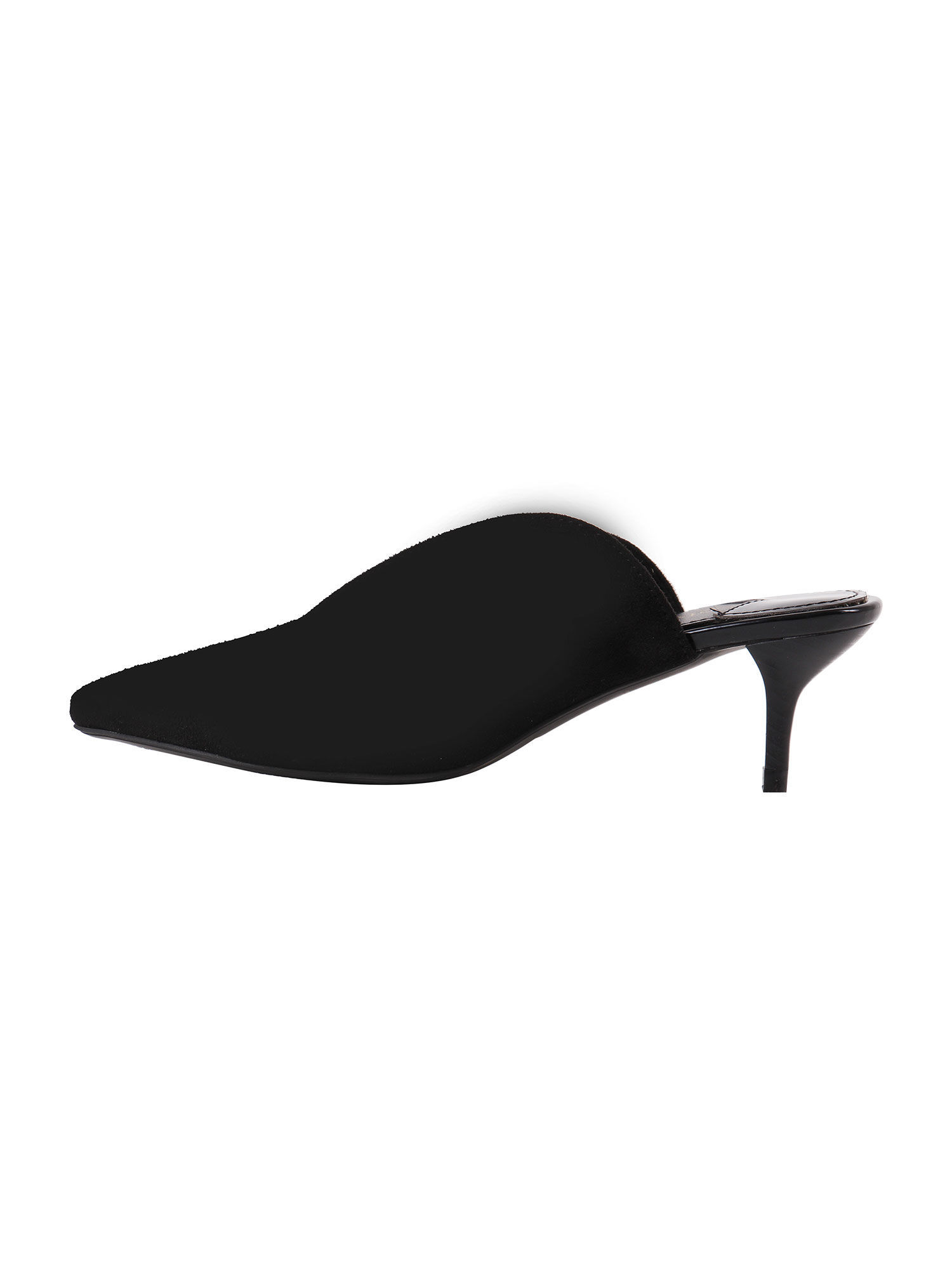Buy CATWALK Black Solid Mules Online