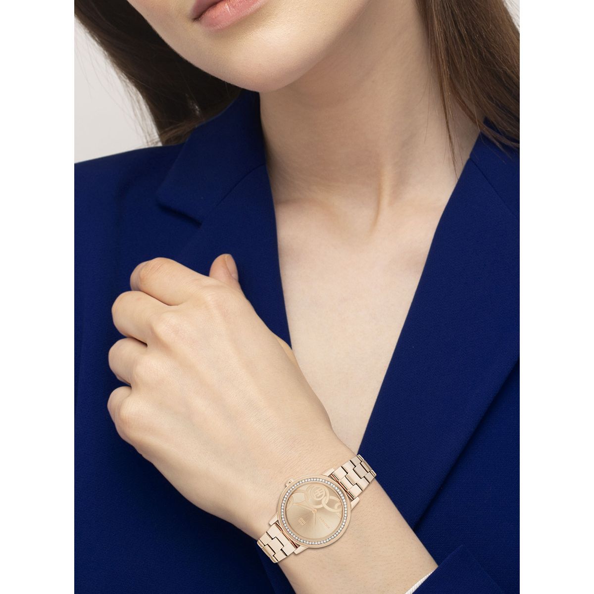Buy Tommy Hilfiger TH1782436-Rose Gold Dial Analog Watch for Women Online
