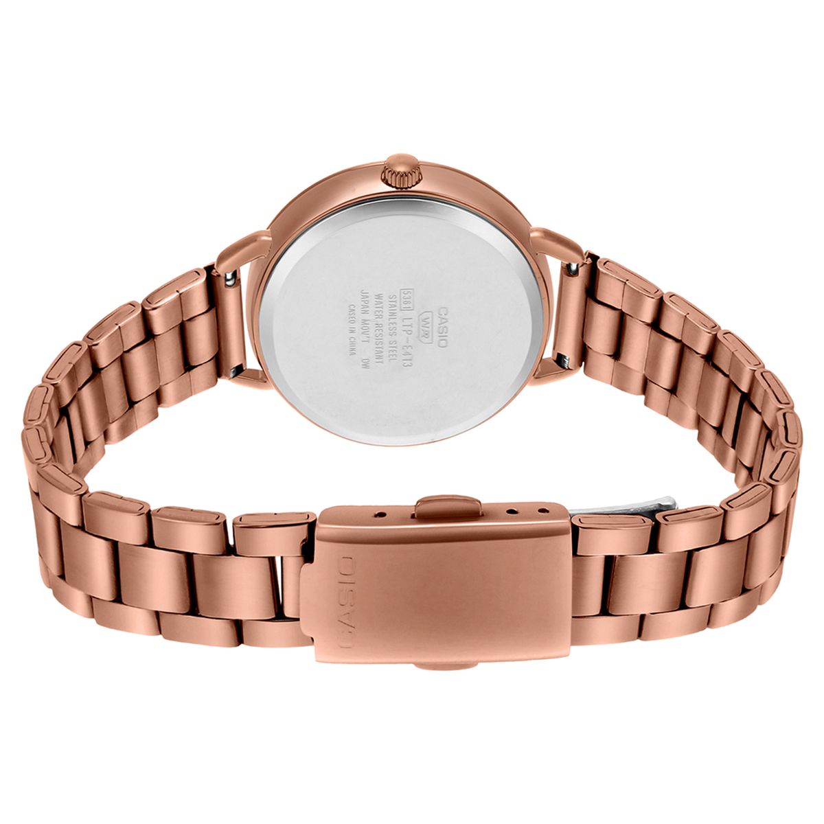 Buy Casio A1800 Enticer Ladies Rose Gold(ltp-e413pg-2adf) Analog Watch-for Women Online