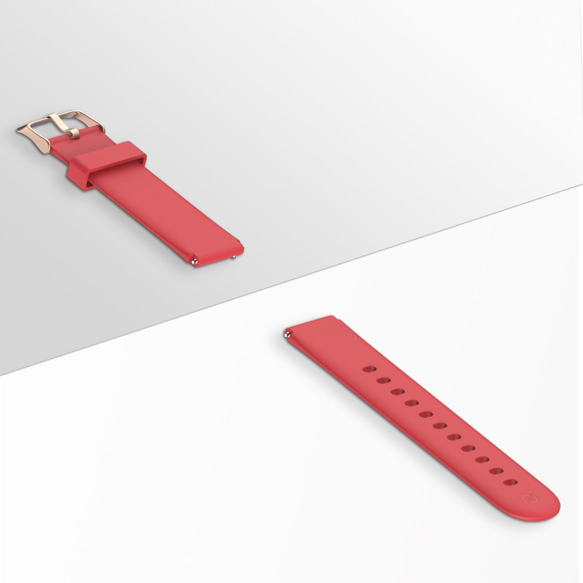 Noise 19 MM Classic Silicone Smart Watch Strap (Red): Buy Noise 19 MM ...