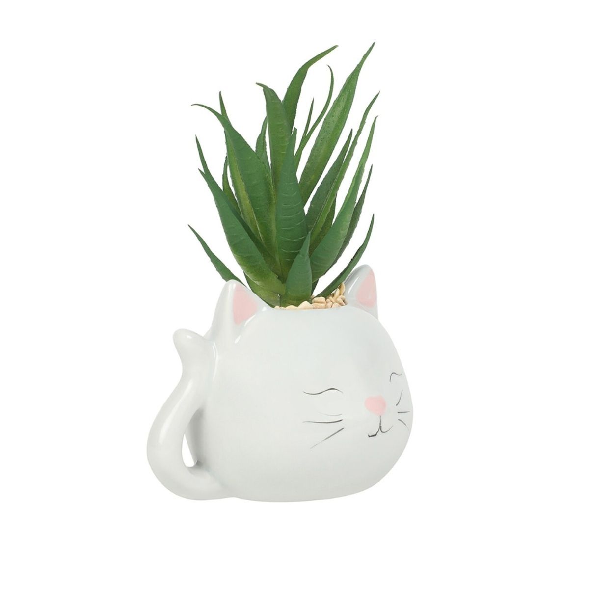 Buy Chumbak Blushing Cat Planter Online