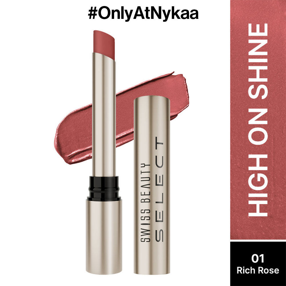 Buy Swiss Beauty Select High On Shine Lipstick Online